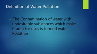 POLLUTION ppt by DINESH RJPUROHIT | PPT