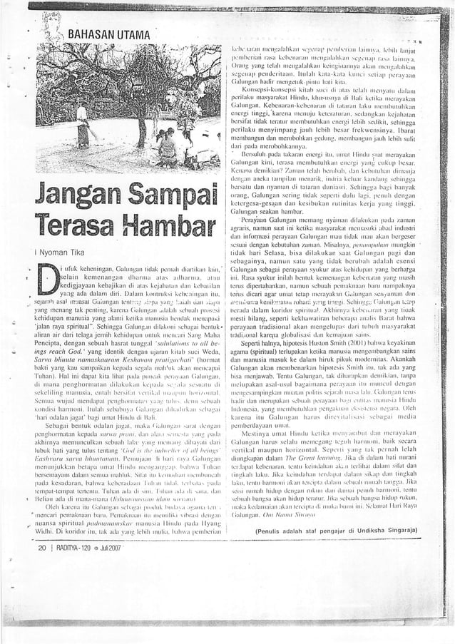 Hari raya hindu mitologi vs itihasa | PDF