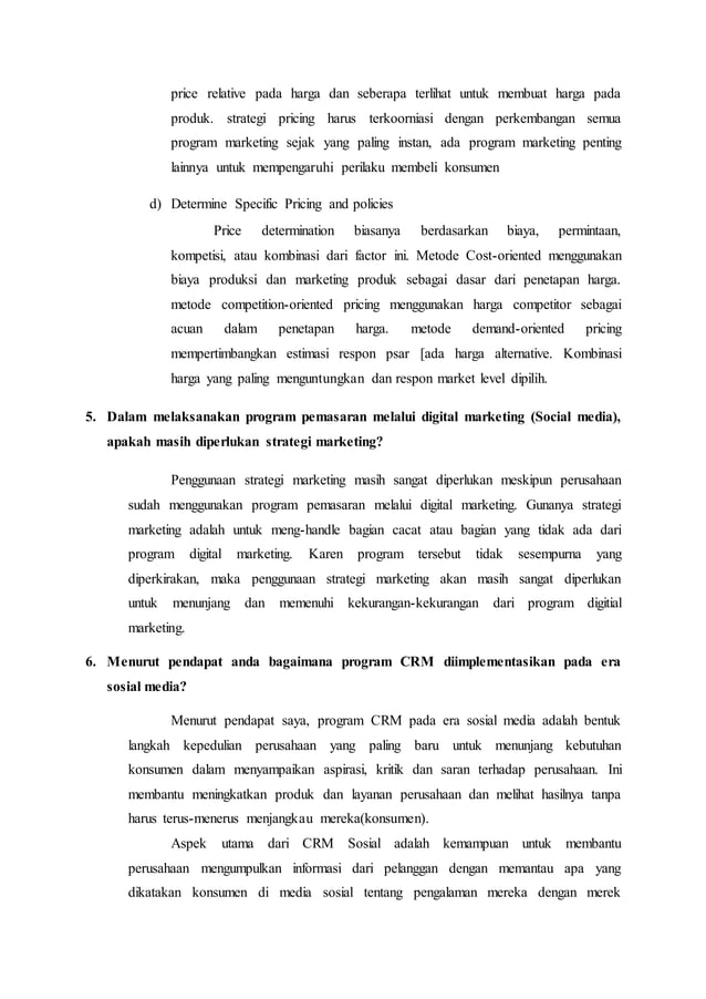 Hari sabarno 0218101202_uts_strategipemasaran | PDF