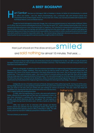 Hari Sankar - Kusters Engineering India | PDF | Parenting Children Aged ...