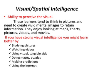 Multiple Intelligence | PPT