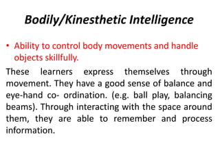 Multiple Intelligence | PPT