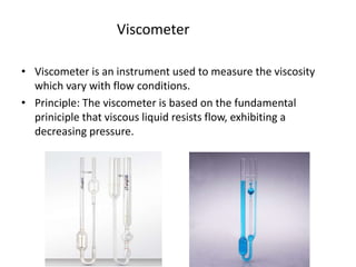 THERMOMETER AND VISCOMETER | PPT
