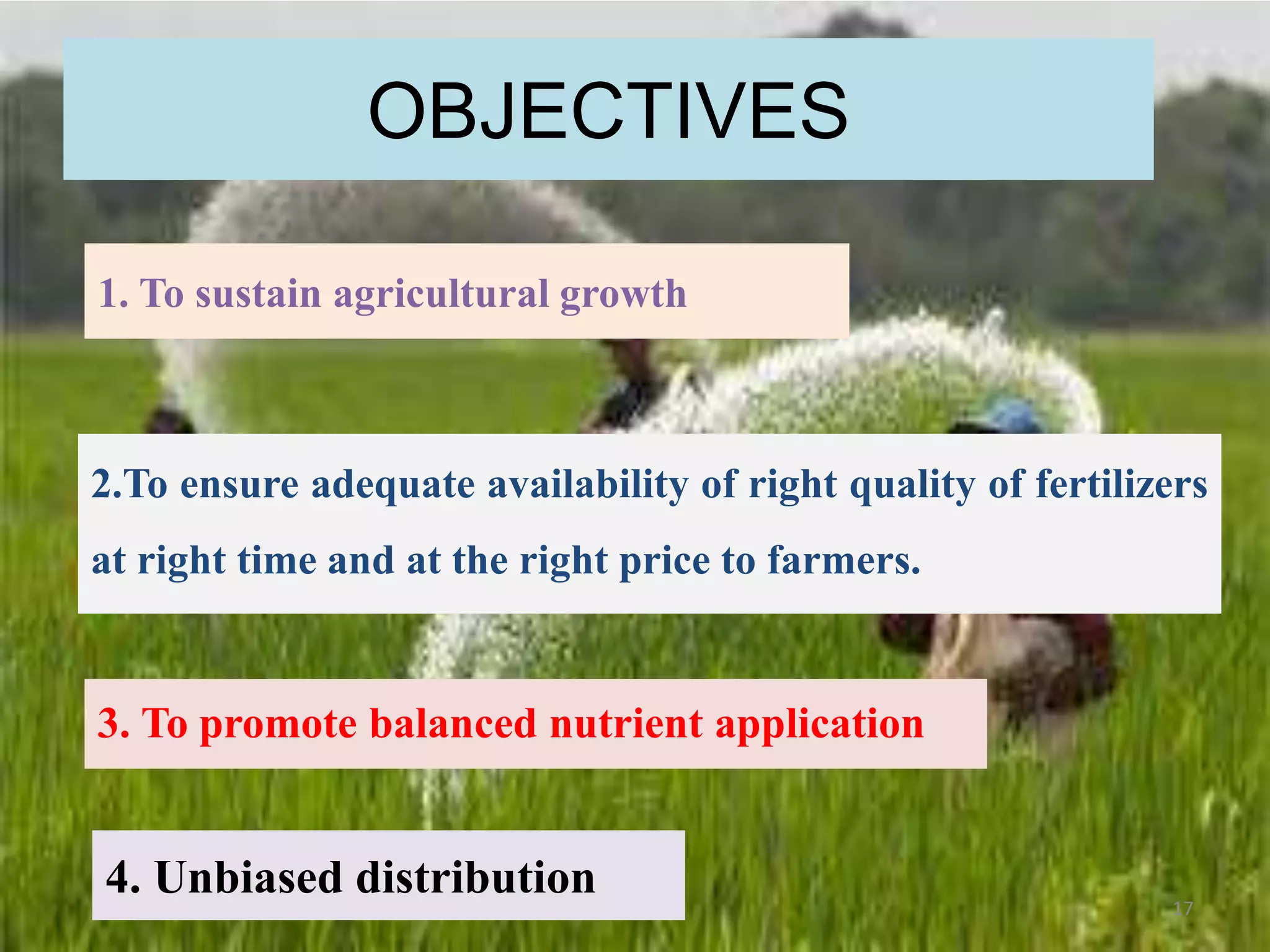 Fertilizer policies and pricing of NPK in India | PPTX