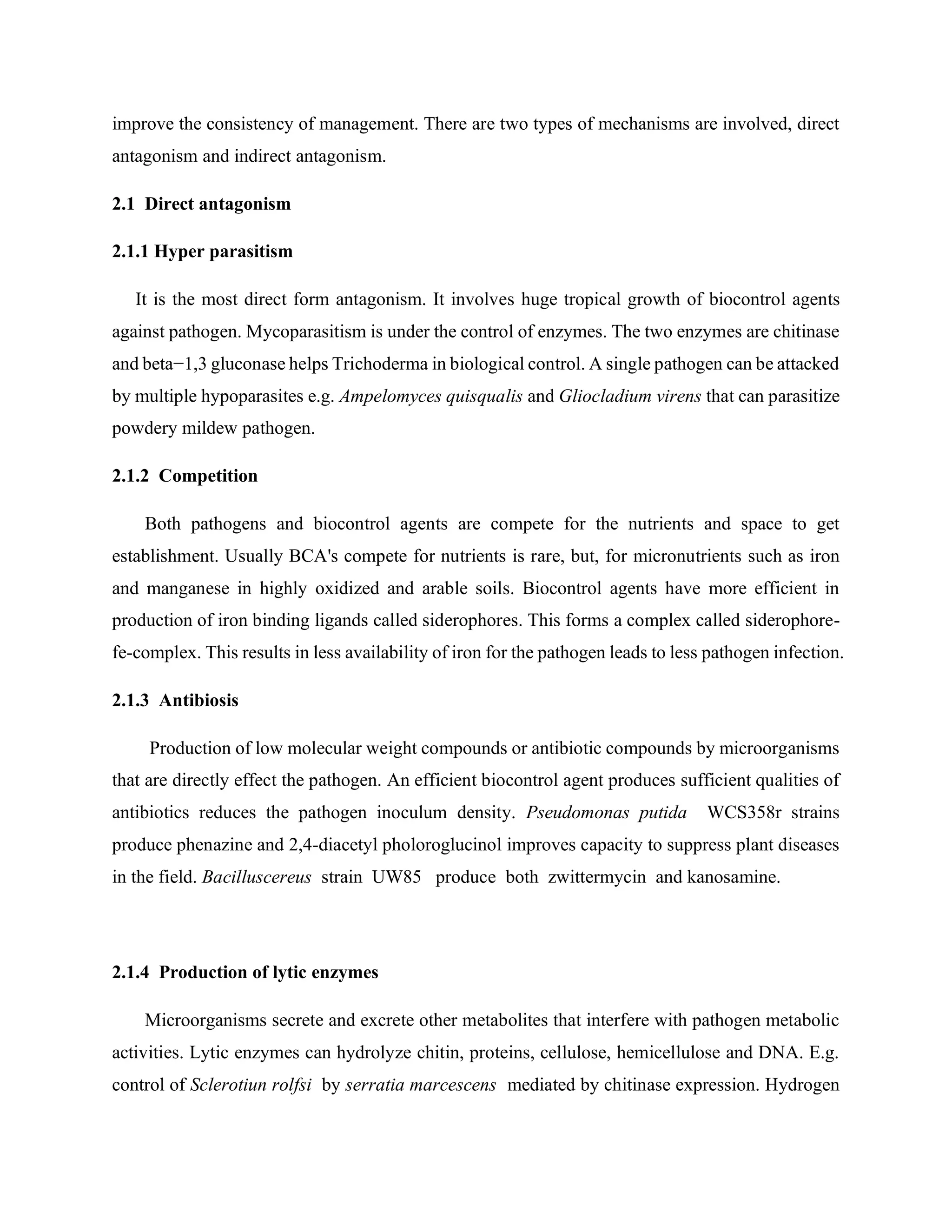 ROLE OF BIOLOGICAL METHODS IN INTEGRATED DISEASE MANAGEMENT | PDF