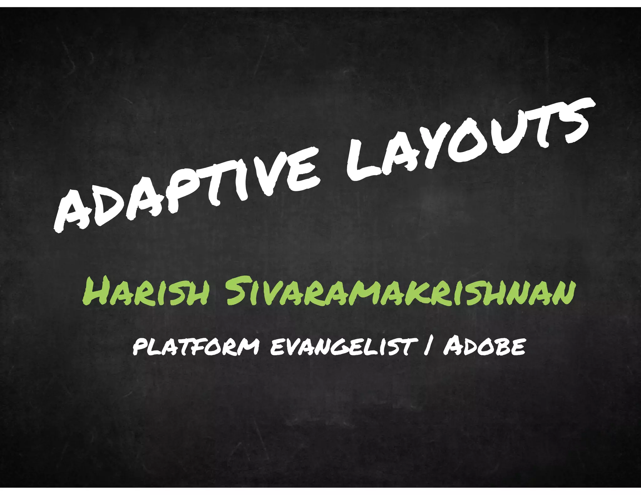 Adaptive Layouts & CSS 3 Media Queries | PPT