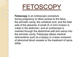 PRENATAL DIAGONOSIS OF GENETIC DISORDERS | PPTX