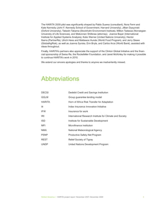 Harita project-report-horn of africa | PDF