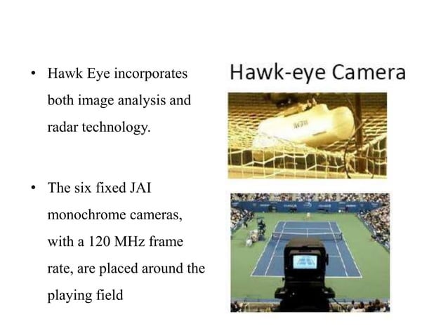 Hawk Eye Technology ppt | PPTX | Cricket | Sports
