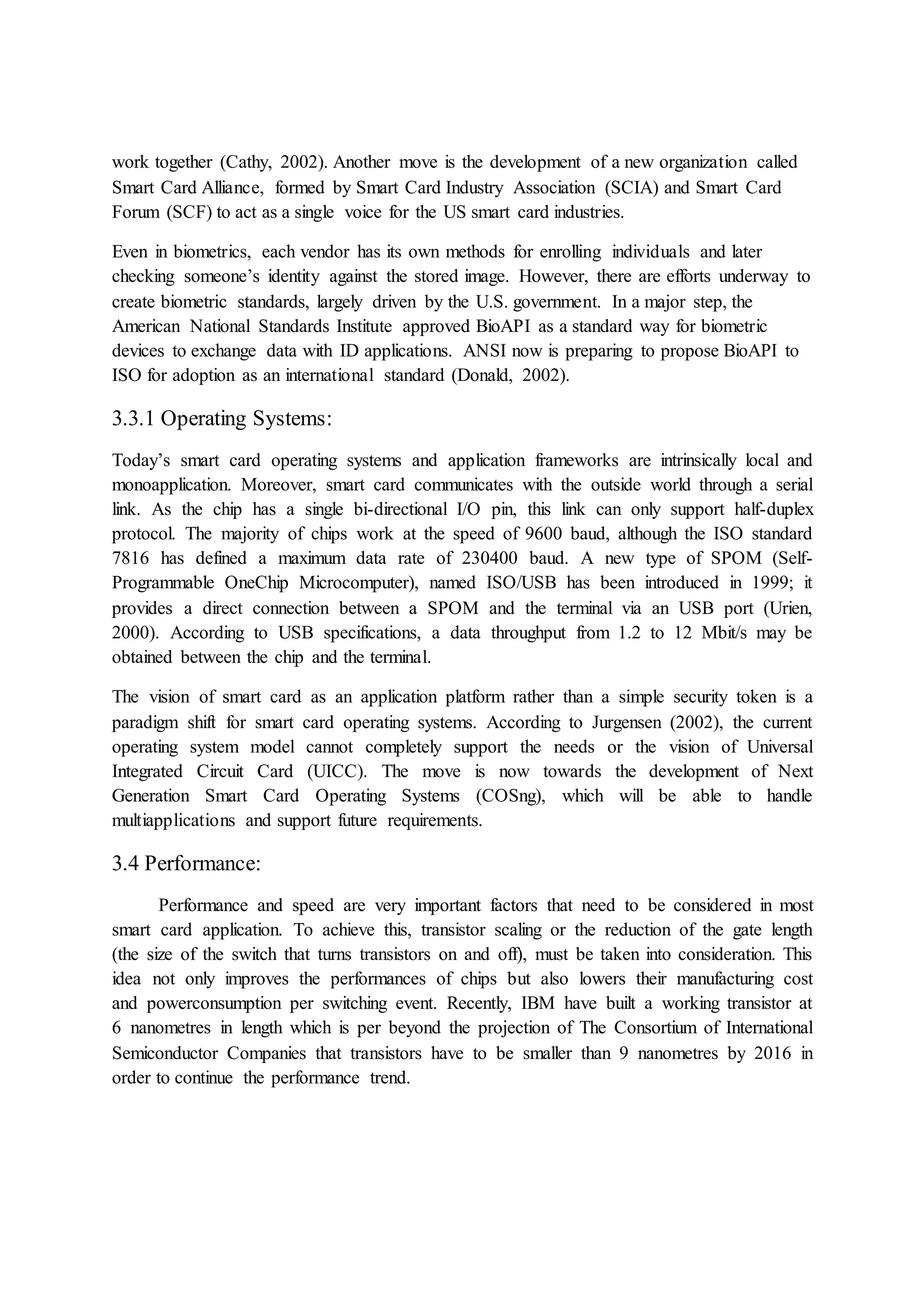 Abstract Smart Card Technology Docx Internet Computing