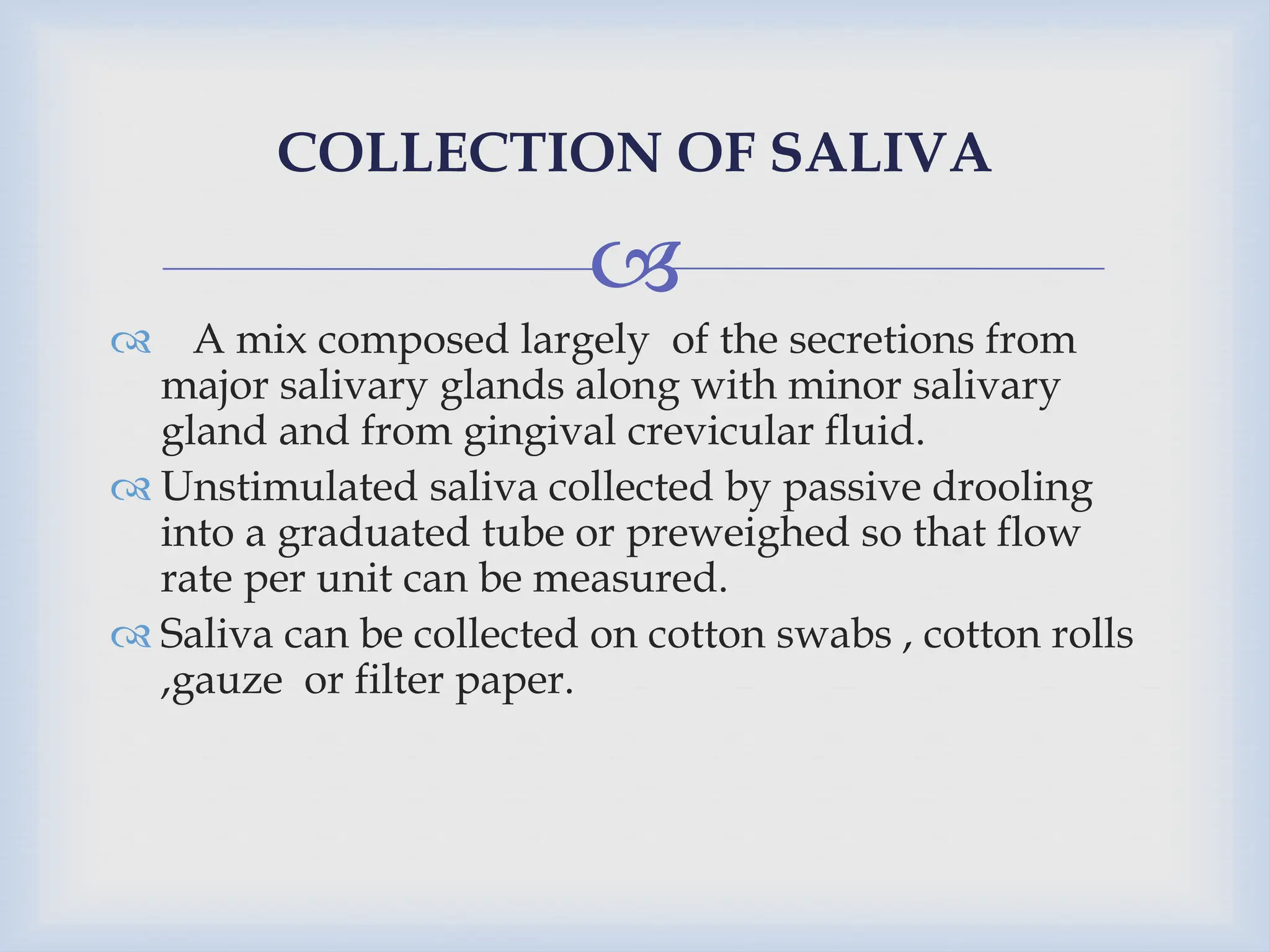 saliva as a biomarkers in periodontics | PPTX