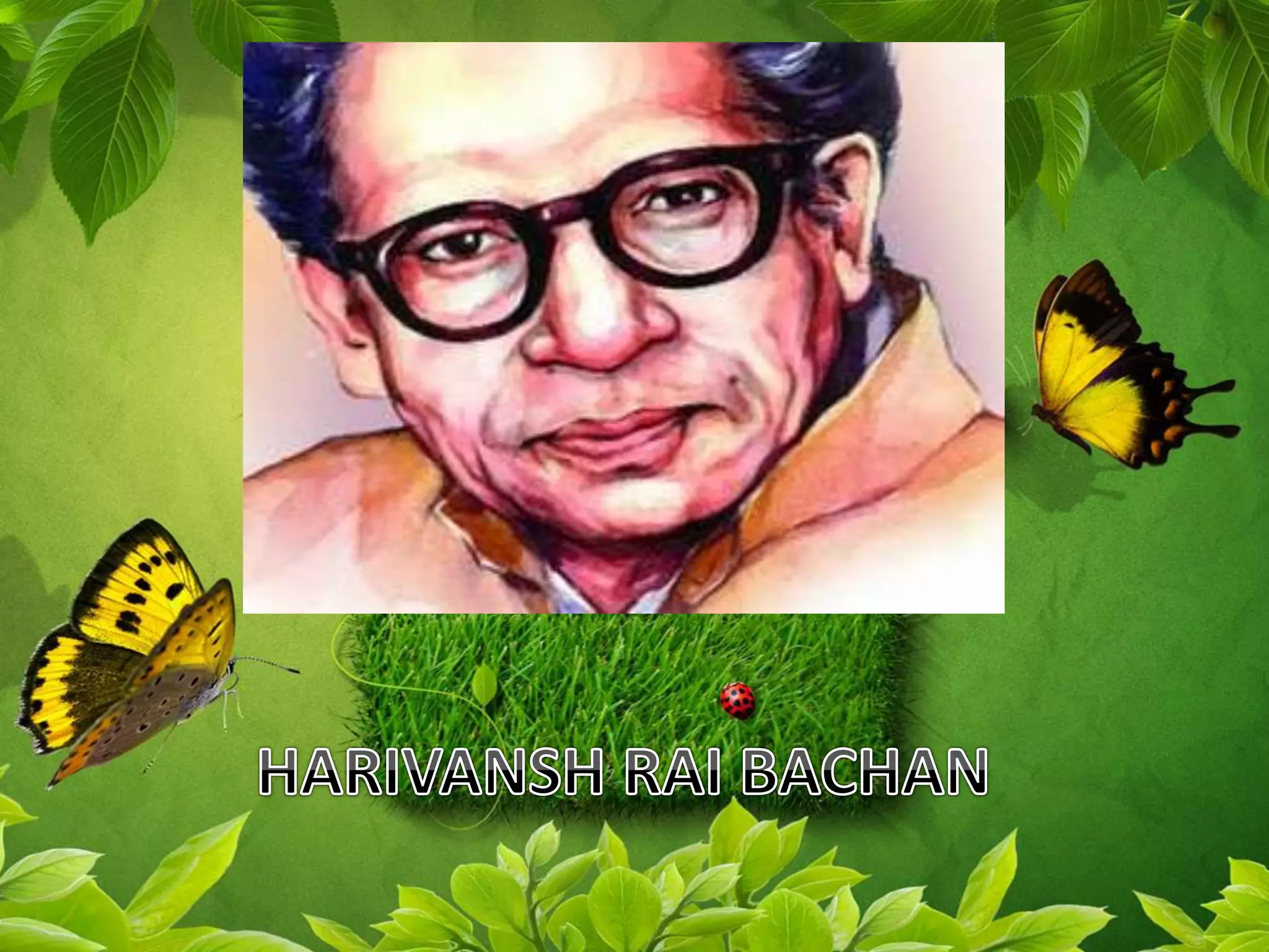 Harivansh Rai Bachan in hindi | PPTX