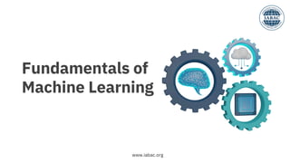 Fundamentals of Machine Learning | IABAC | PPT