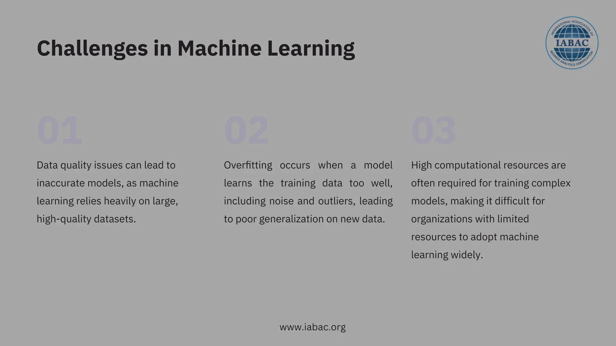 Overview of Machine Learning Techniques | IABAC | PPT