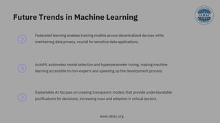 Overview of Machine Learning Techniques | IABAC | PPT