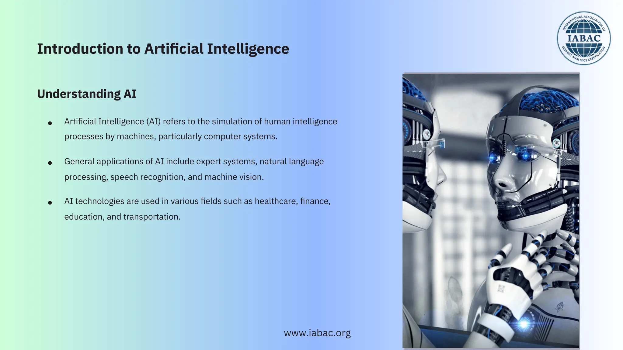 The Benefits of Artificial Intelligence | IABAC | PDF