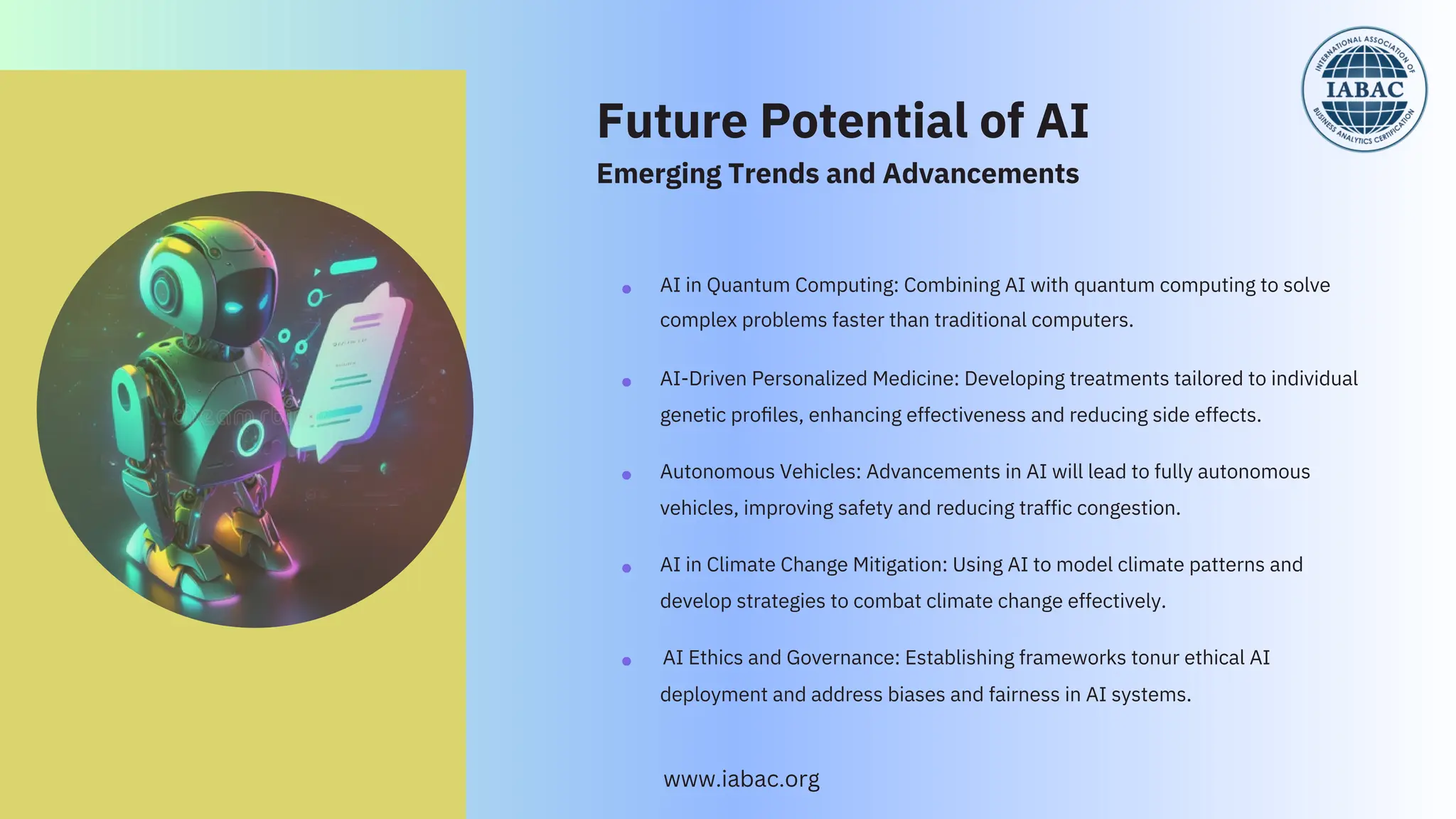 The Benefits of Artificial Intelligence | IABAC | PDF