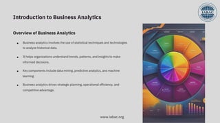 The Importance of Business Analytics | IABAC | PDF