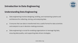Understanding the Role of a Data Engineer | IABAC | PPT