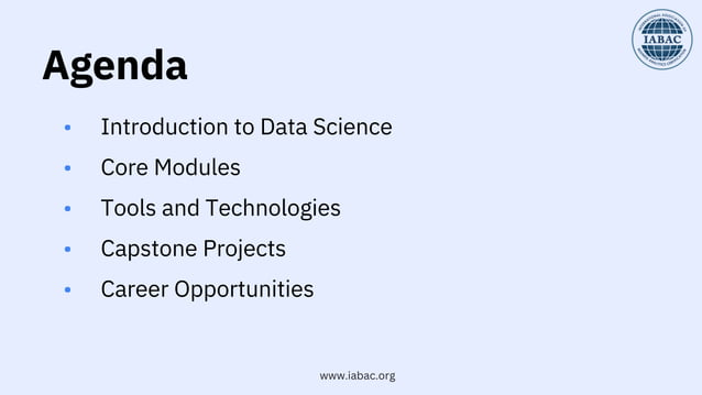 Key Features of a Data Science Program | IABAC | PPT