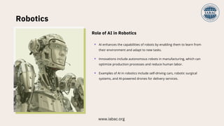 Guide to the Different Branches of Artificial Intelligence | IABAC | PDF