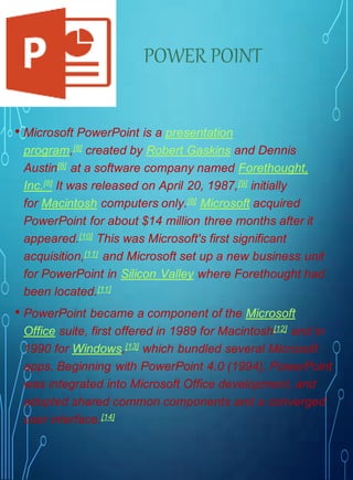 types of computer and uses of powerpoint | PPTX