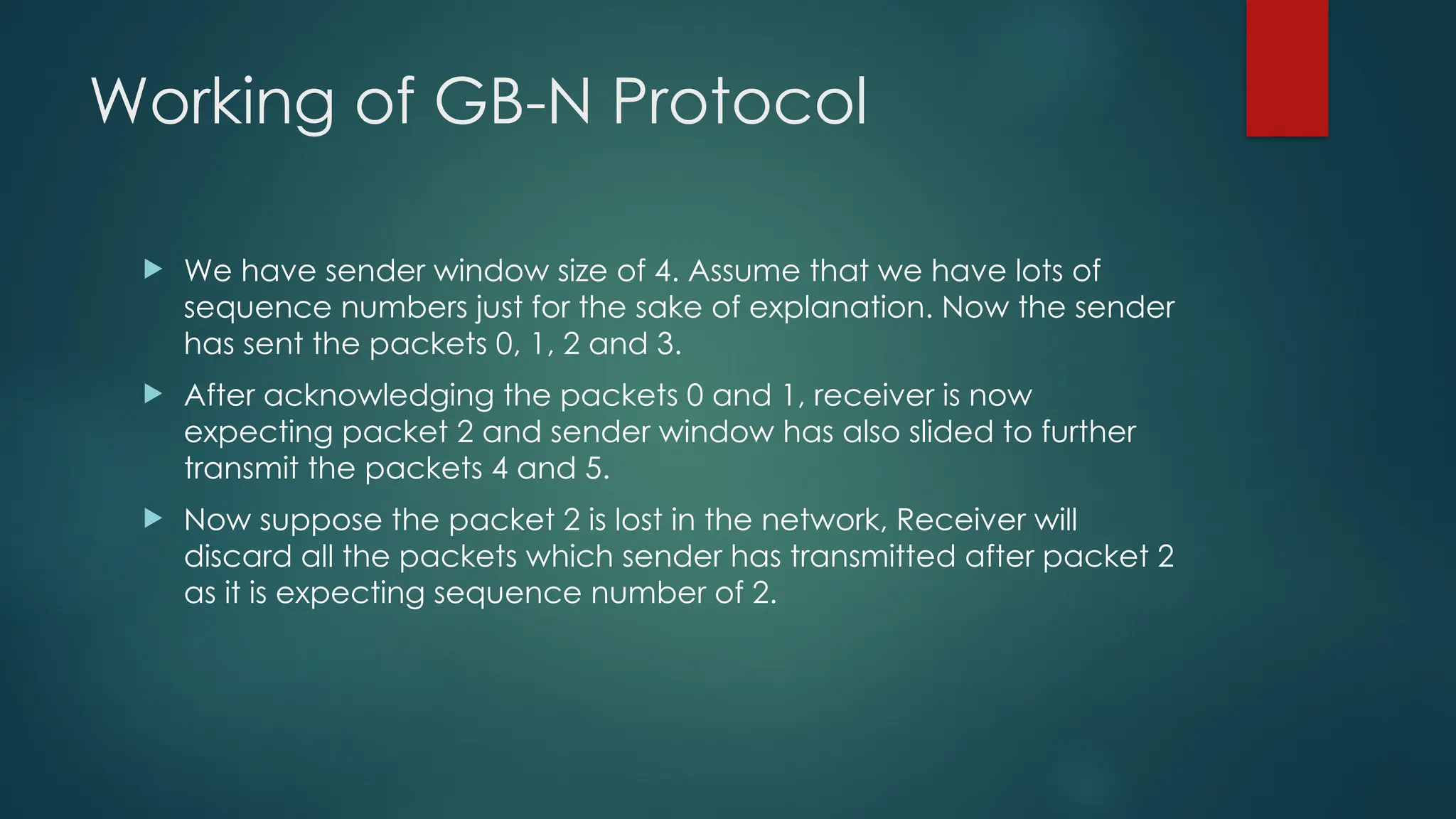 Harjot computer networks veryGBN ARQ.pptx | Computer Networking | Computing