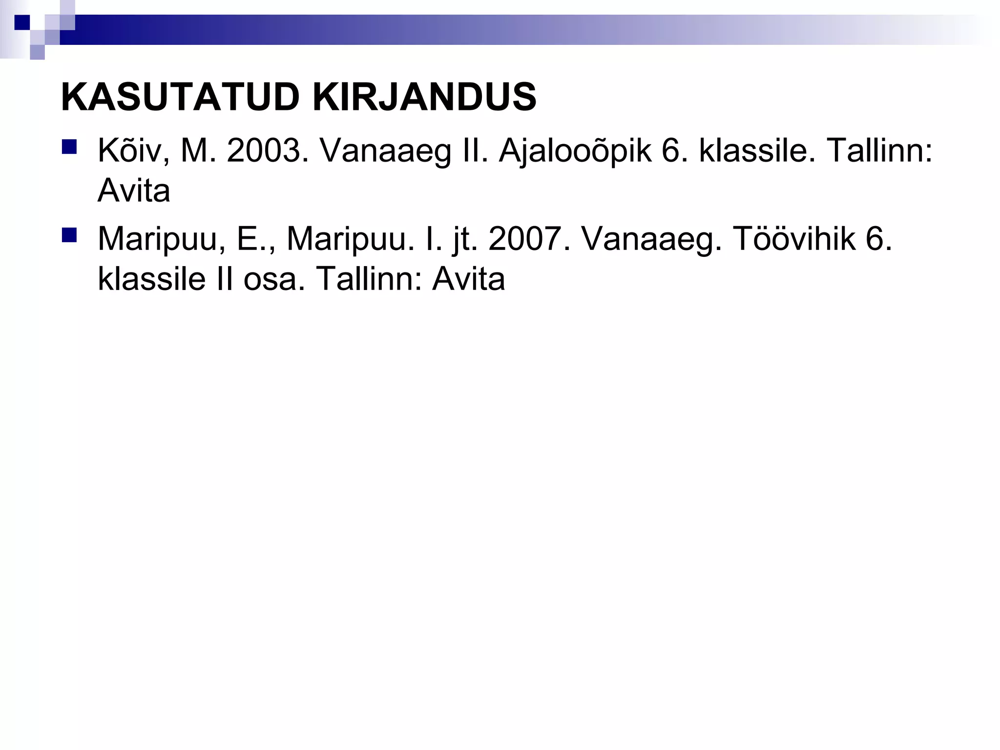 Harjutused Vana-Kreeka kultuur | PPT