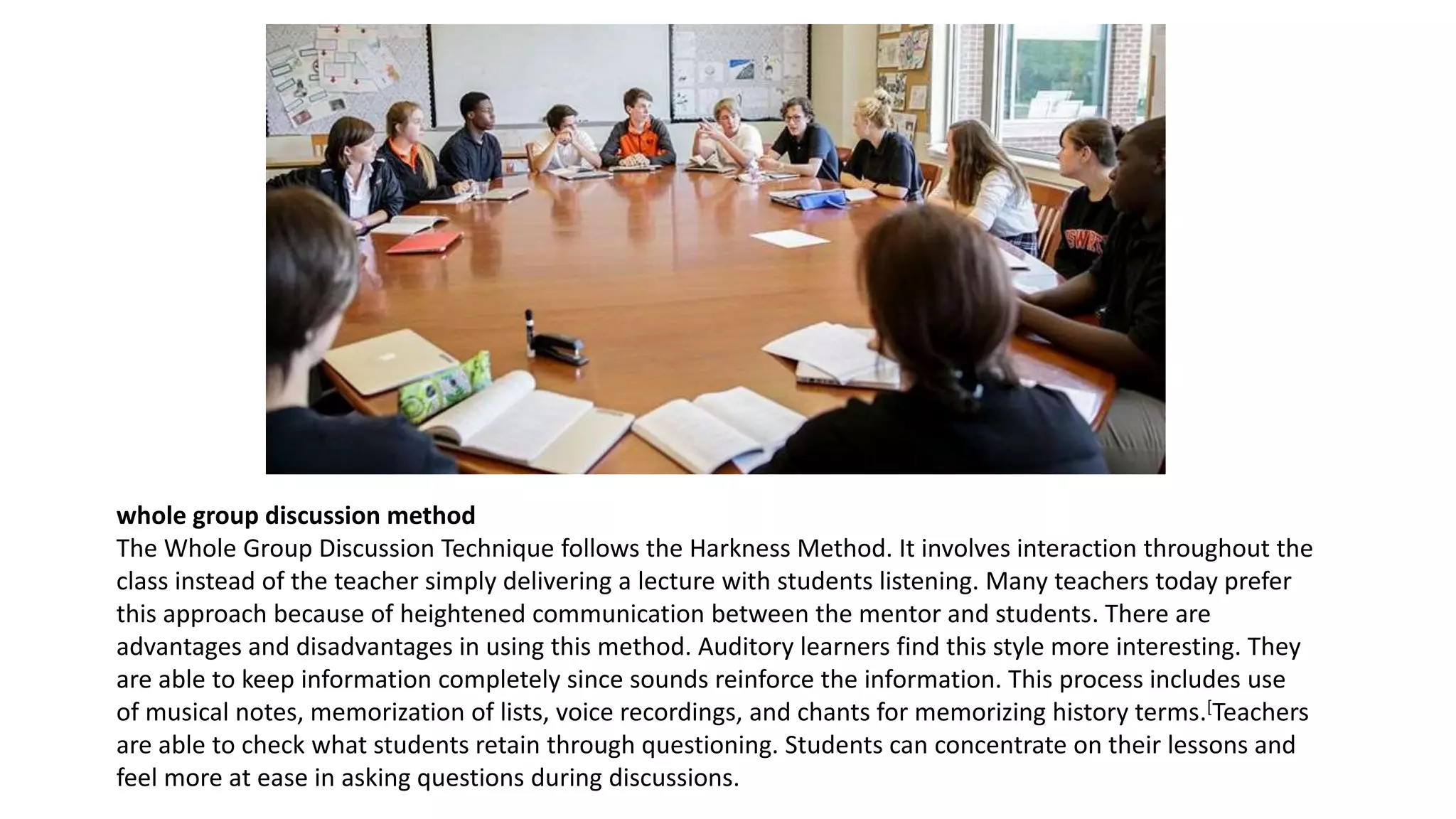 Harkness teaching method | PPTX