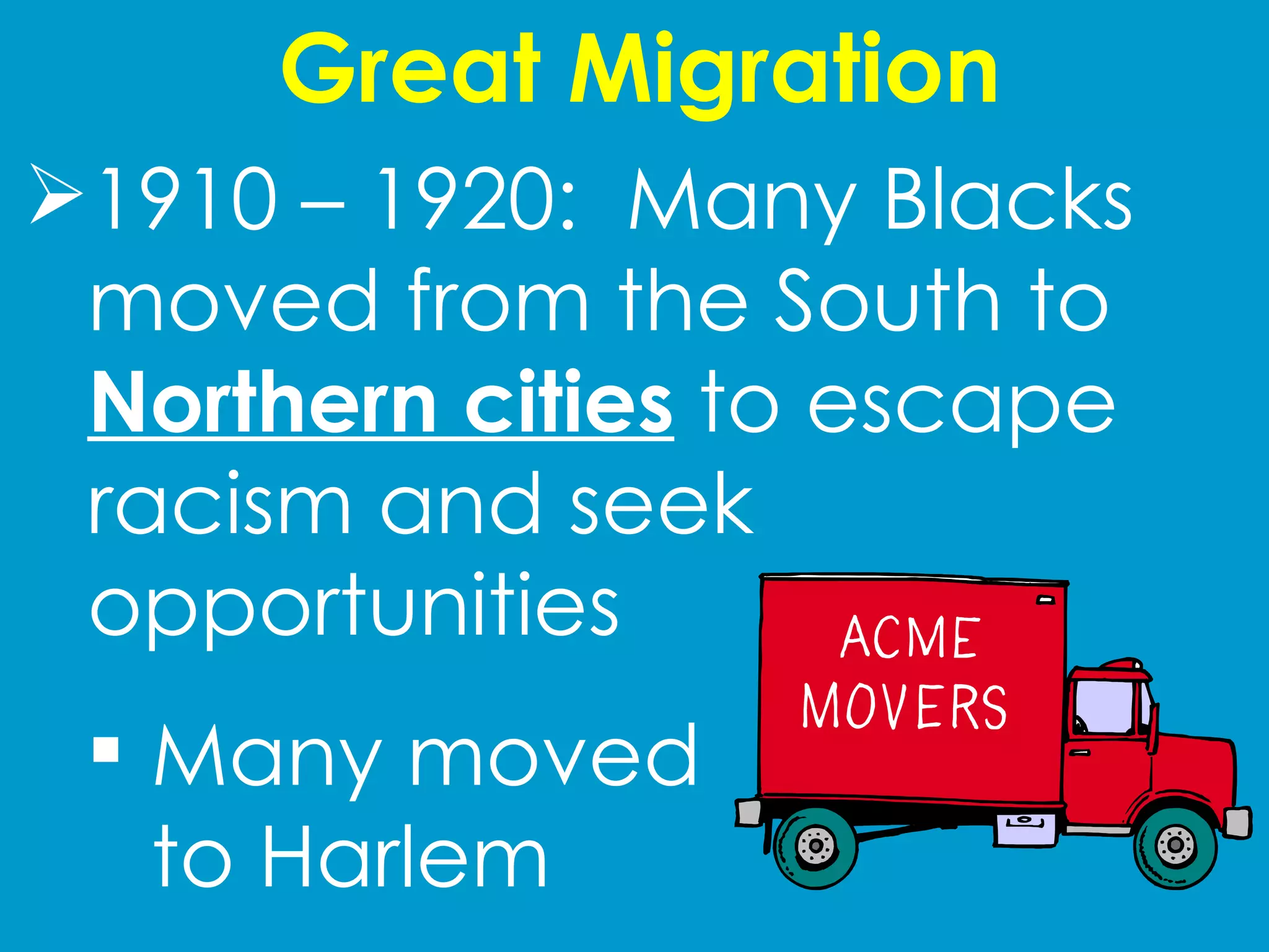 Dec. 16 Notes (Harlem Renaissance) | PPT