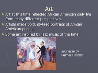 Harlem Renaissance Power Point | PPT