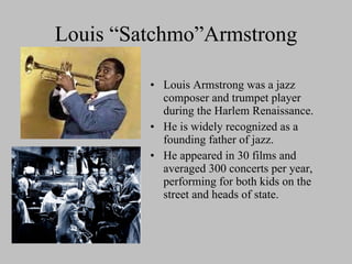 Harlem Renaissance Presentation | PPT