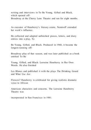 Harlem by langston hughes what happens to a dream defer | DOCX