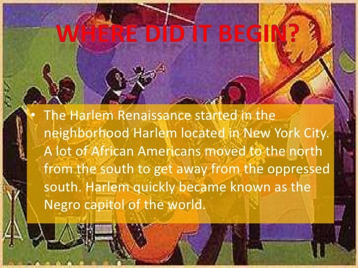 Harlem Renaissance
