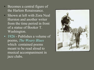 Harlem r. and hughes | PPT