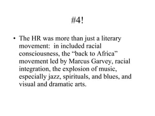 Harlem r. and hughes | PPT