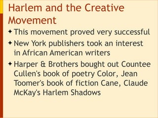 Harlem+Renaissance | PPT