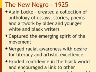 Harlem+Renaissance | PPT