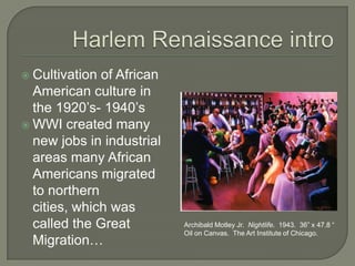 Harlem Renaissance | PPTX