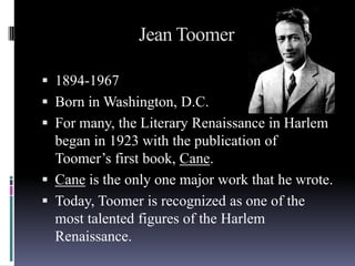 Harlem renaissance | PPT