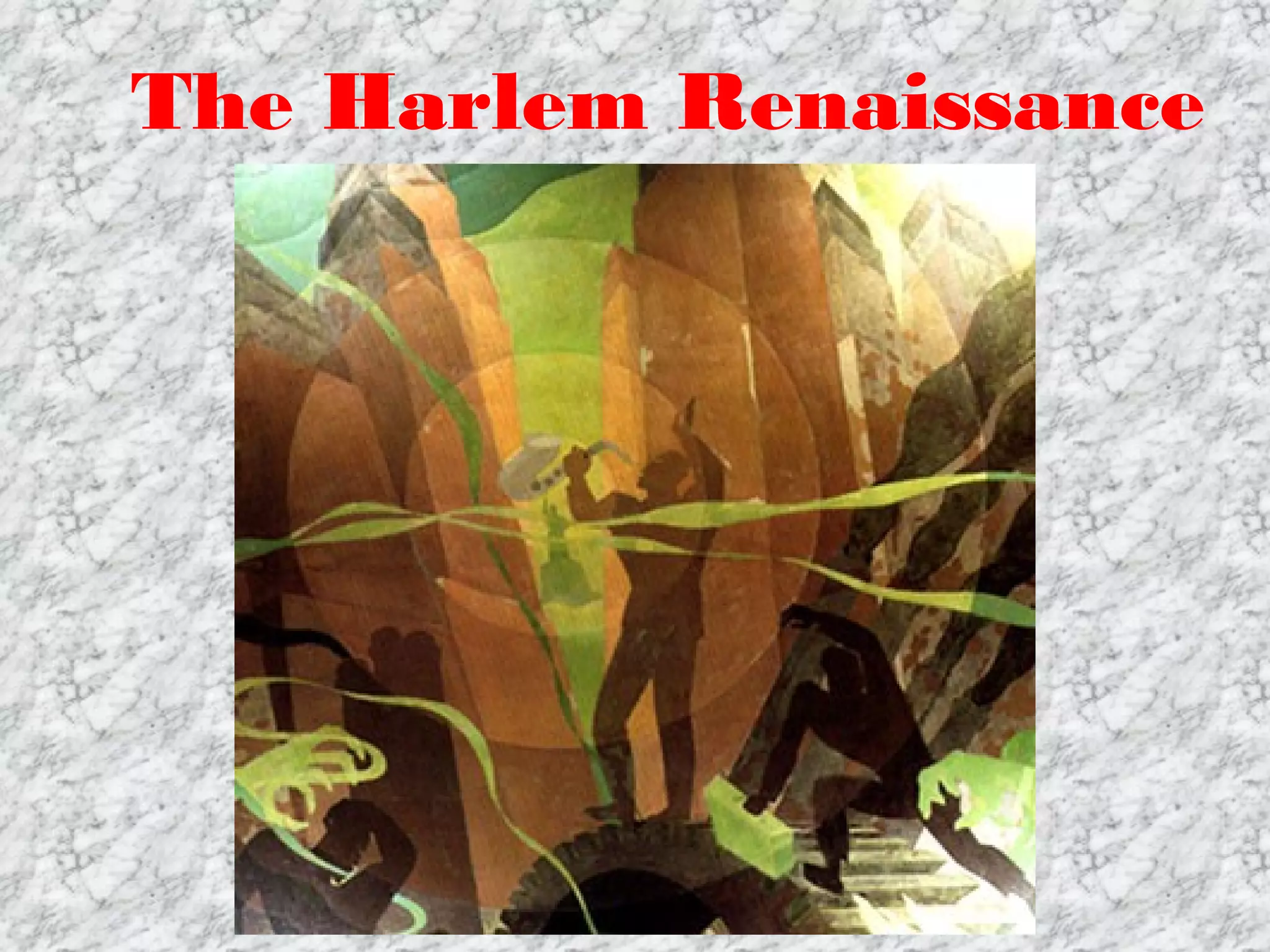 Harlem renaissance | PPT