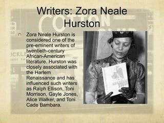 The Harlem Renaissance | PPTX