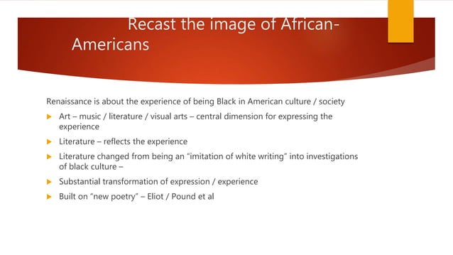 Harlem renaissance | PPT