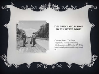 Harlem renaissance great migration and inner cities | PPTX