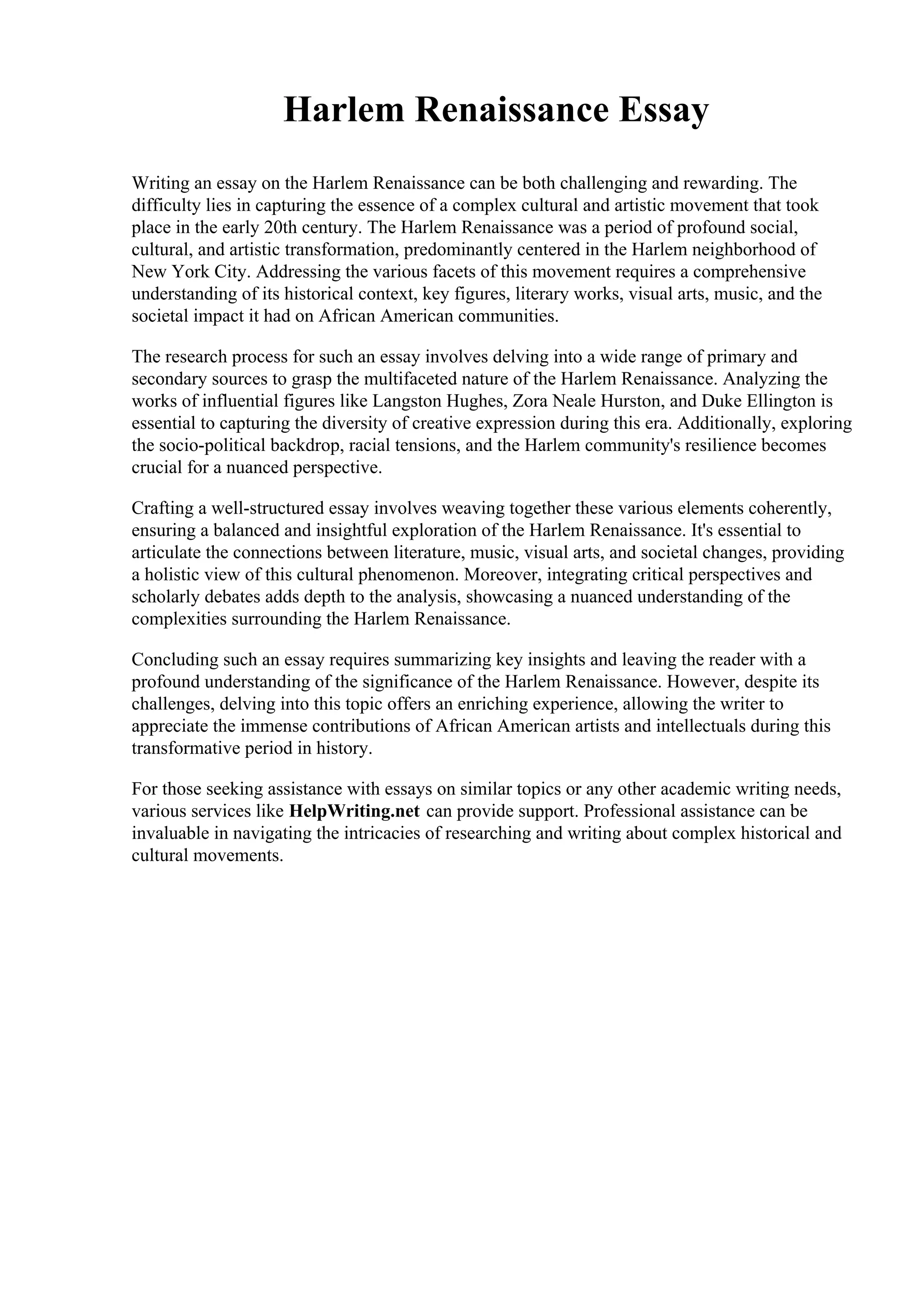 Harlem Renaissance Essay.pdf