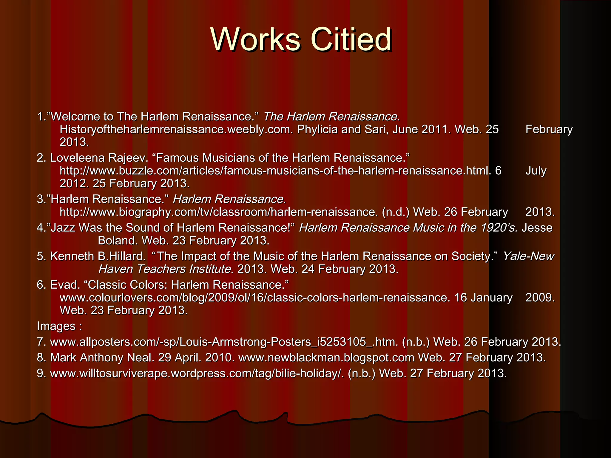 Harlem Renaissance Music and Dance | PPT | Jazz | Music