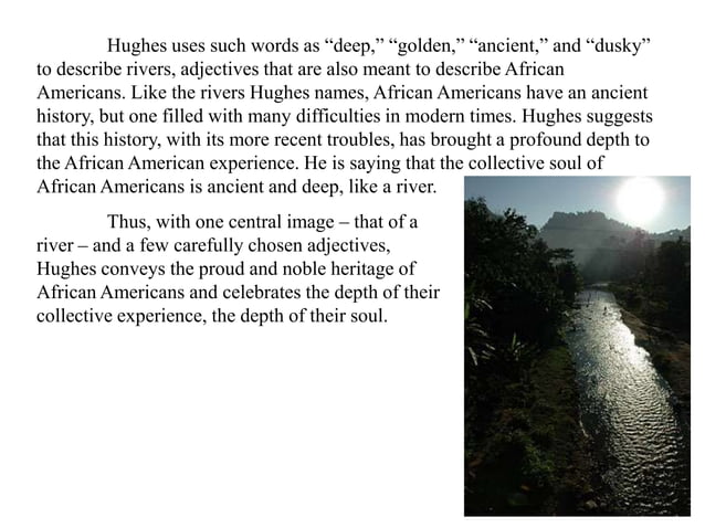 Harlem renaissance poetry | PPTX | Blues | Music