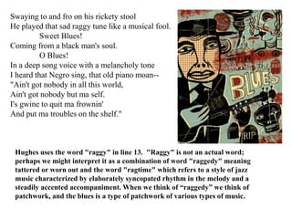 Harlem renaissance poetry | PPTX