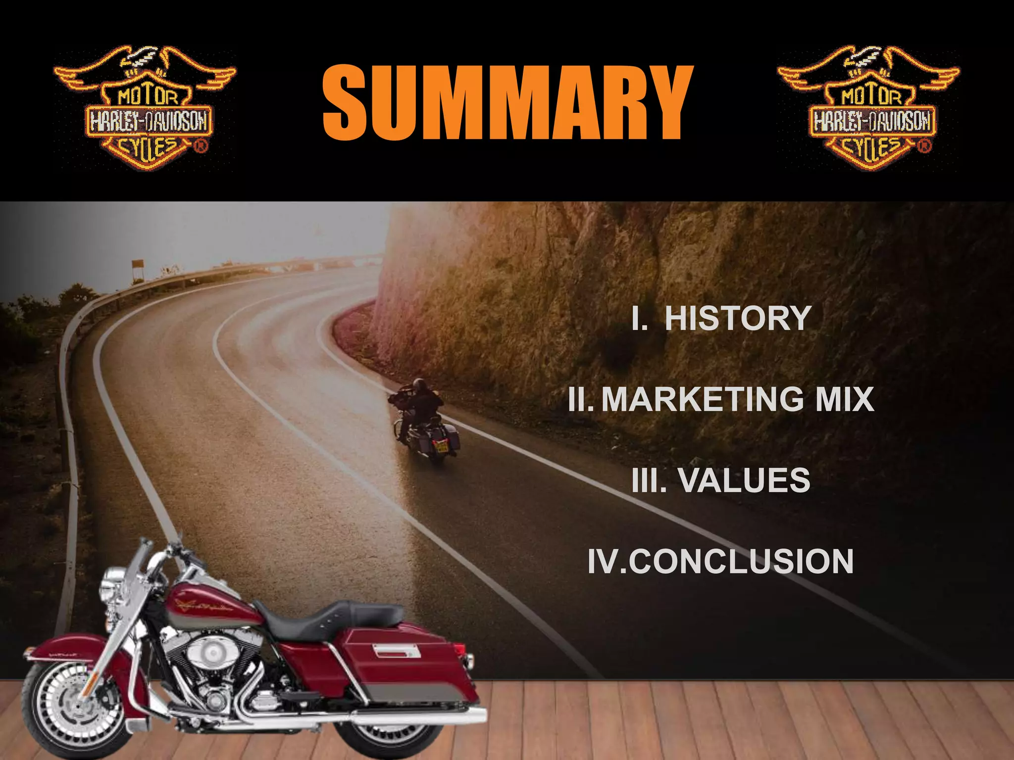 Brand identity _ Harley Davidson | PPTX