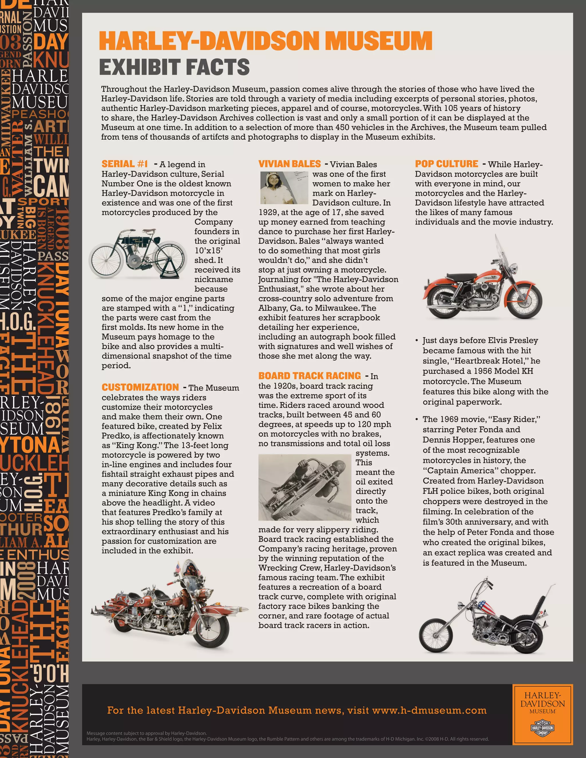 Harley-Davidson Museum Facts | PDF